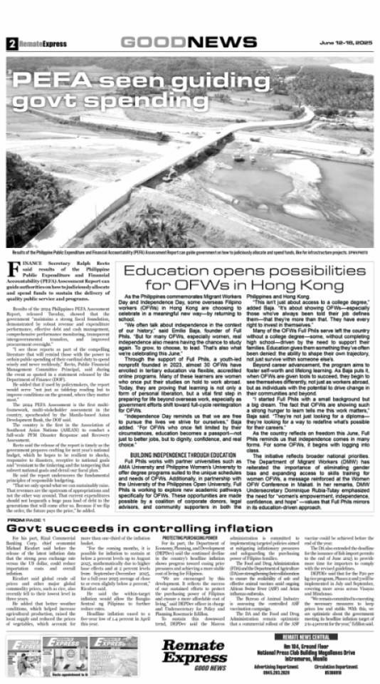 REMATE EXPRESS - GOOD NEWS